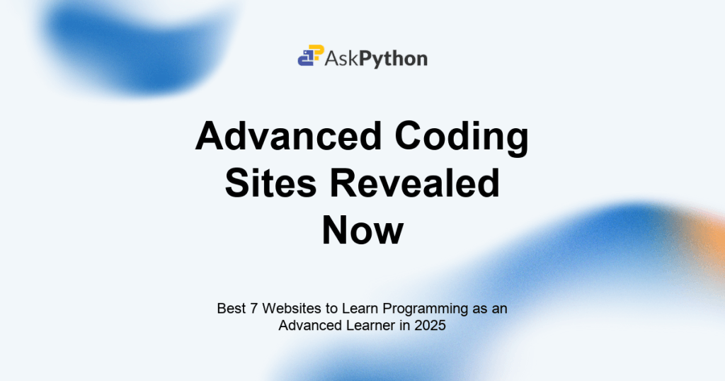 Best 7 Websites to Learn Programming as a Beginner in 2025 - AskPython